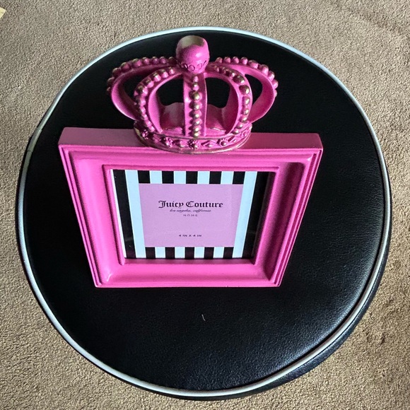 Juicy Couture | Accents | Juicy Couture Pink Picture Frame 4x4 | Poshmark